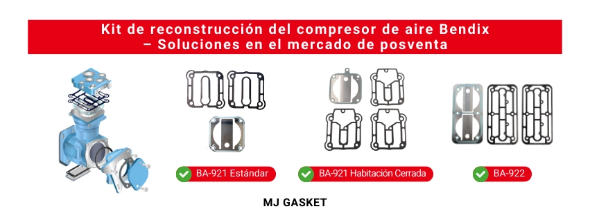 Kit de Reconstrucción del Compresor de Aire Bendix — BA-921 & BA-922 ...